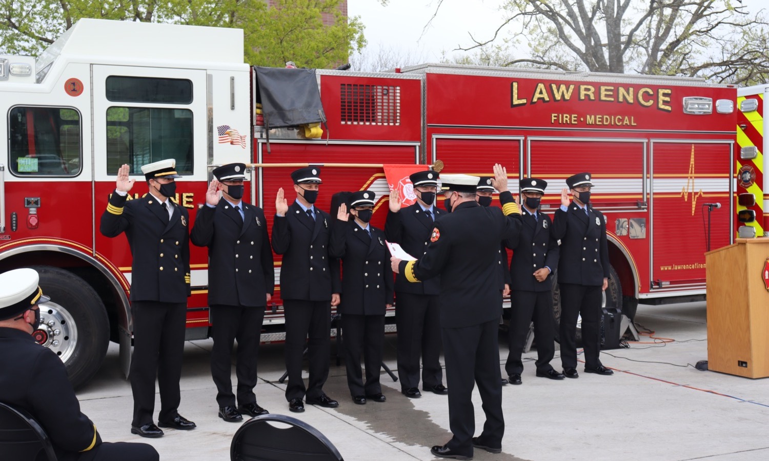 Photos: Lawrence-Douglas County Fire Medical celebrates new graduates ...
