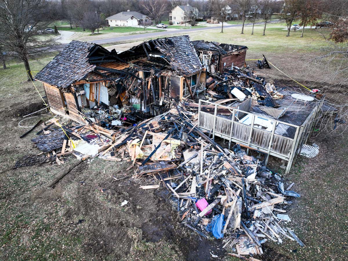 Fire marshal to investigate blaze that destroyed home south of Lawrence ...