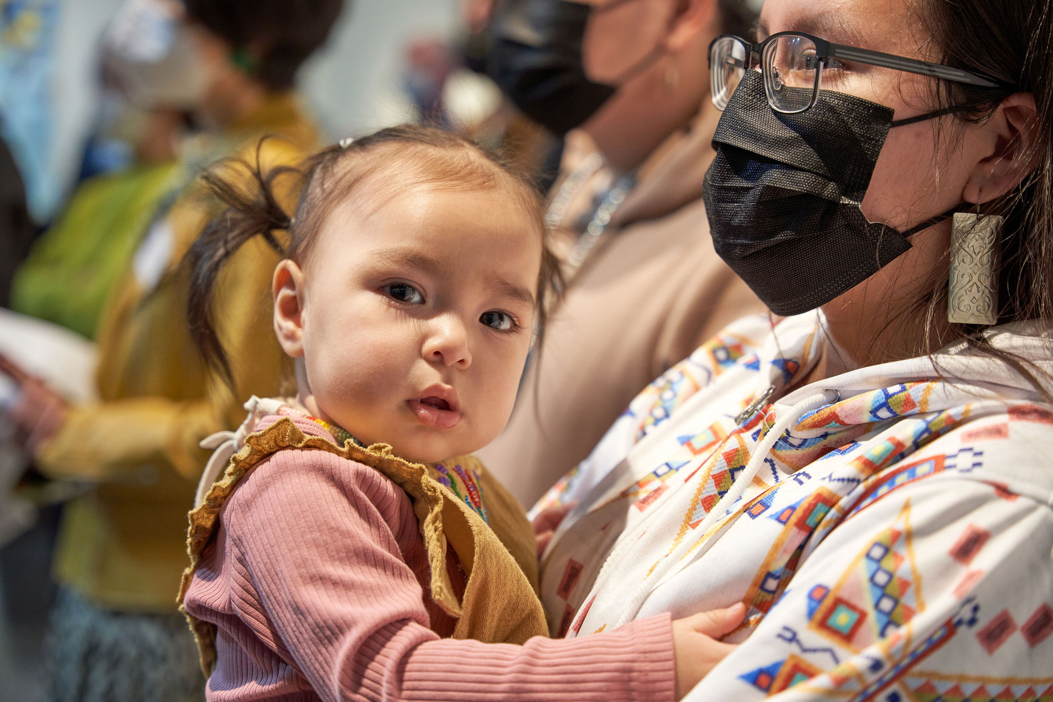 Photos: ‘Indigenous Space’ exhibit opens at Edgar Heap of Birds Family ...