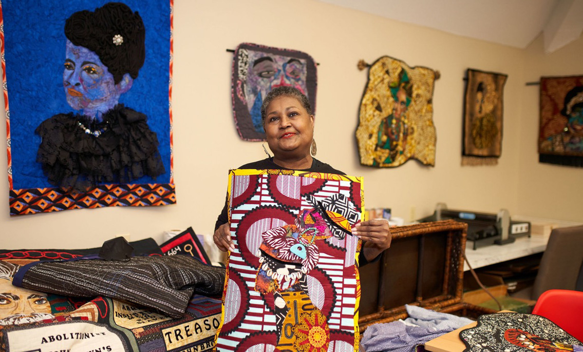 Quilter Marla Jackson preserves African American history in Lawrence ...