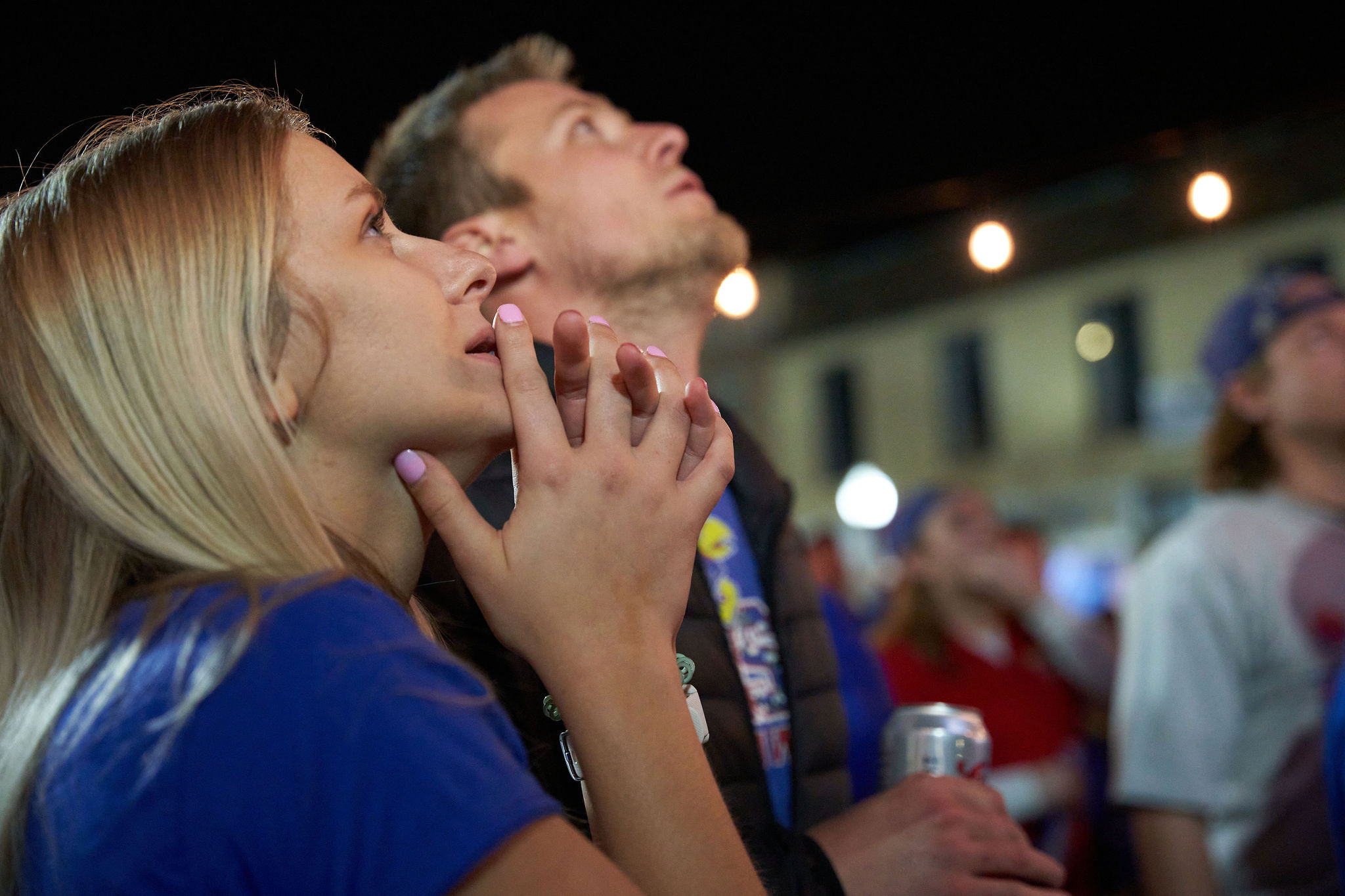 KU fans on Mass Street reflect on rollercoaster of emotions before ...
