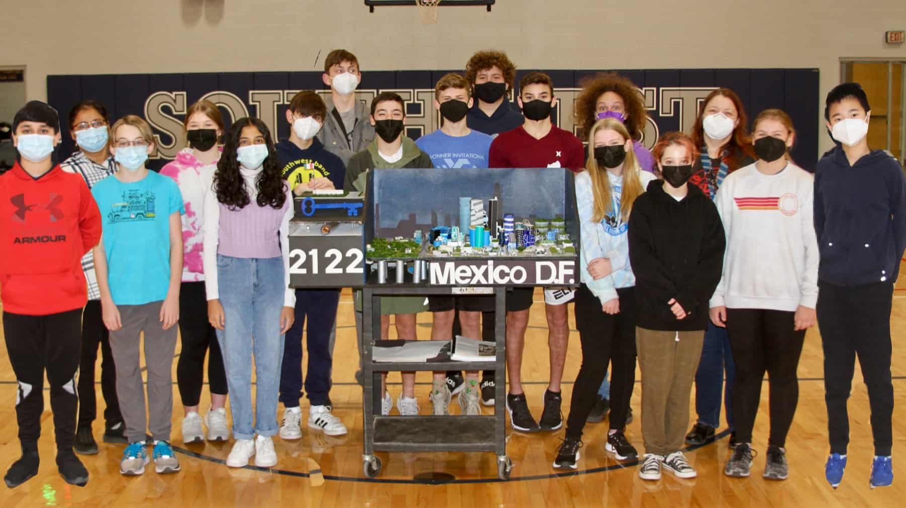 Southwest Middle School students earn several honors at Future City ...