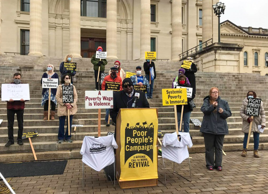 Kansas Poor People’s Campaign focuses on interlocking agenda before D.C ...