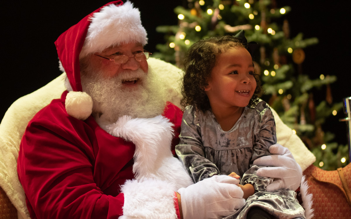 Photos: Kids enjoy cookies, visit with Santa – The Lawrence Times