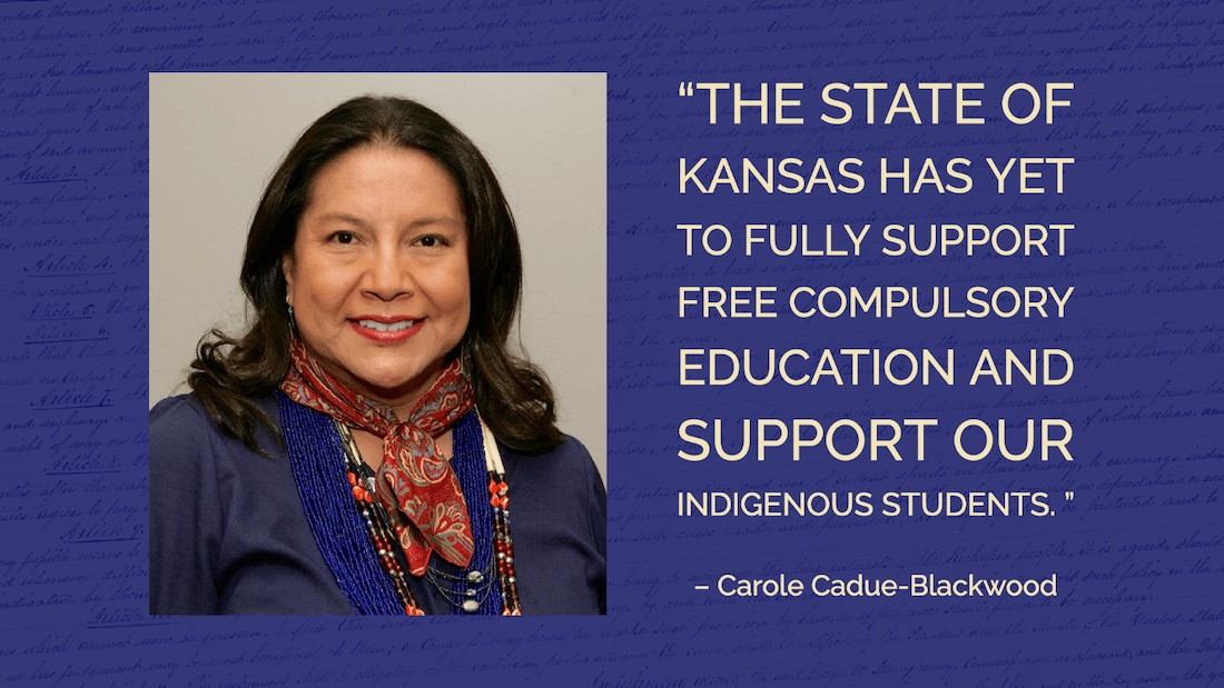 Carole Cadue-Blackwood: Kansas must honor – and study – treaties with ...