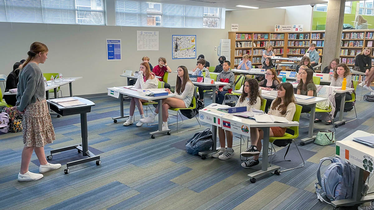 Lawrence middle schools hold Model UN conference amid program’s ...