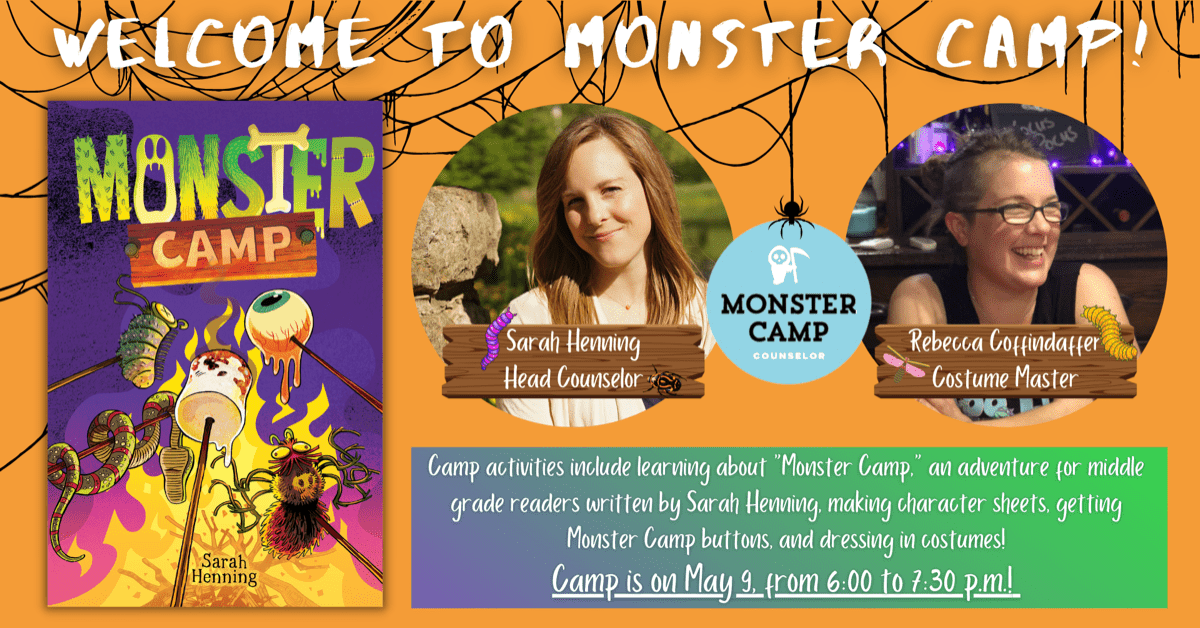 Lawrence author to celebrate new book with Monster Camp at Raven Book ...