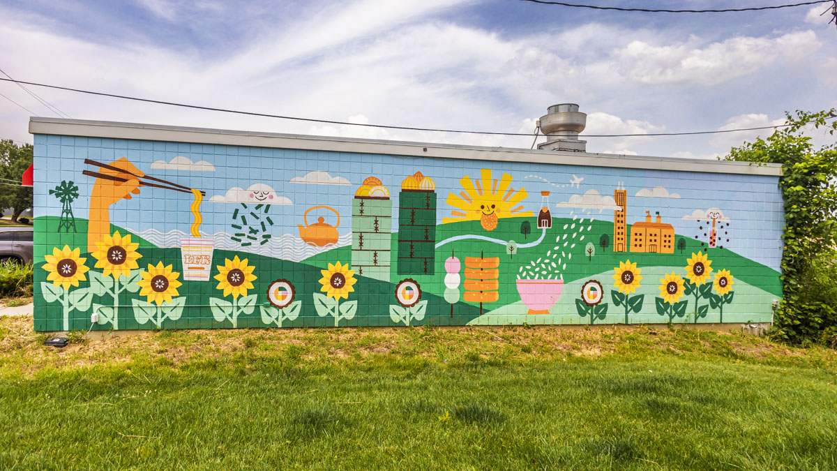 F-Mart Asian Market to celebrate new mural – The Lawrence Times