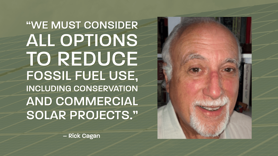 Rick Cagan: Local action is needed for renewable energy (Column) – The ...