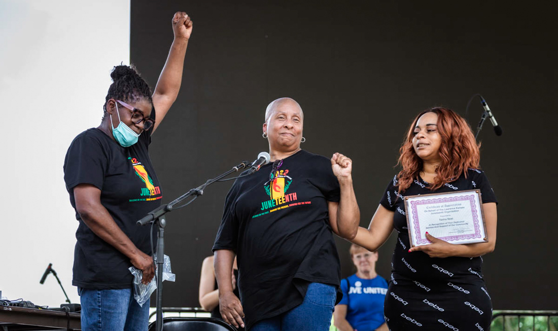 Community invited to celebrate Juneteenth in downtown Lawrence; Macy ...