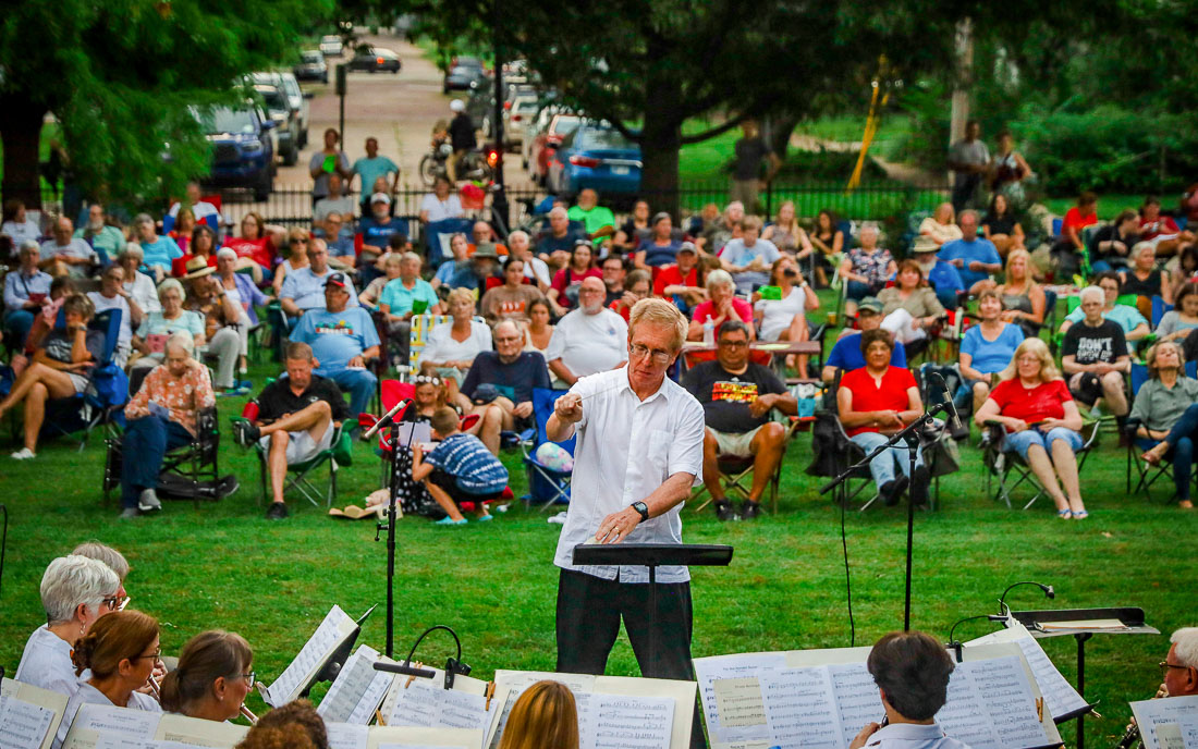 Photos: Lawrence City Band closes out season – The Lawrence Times