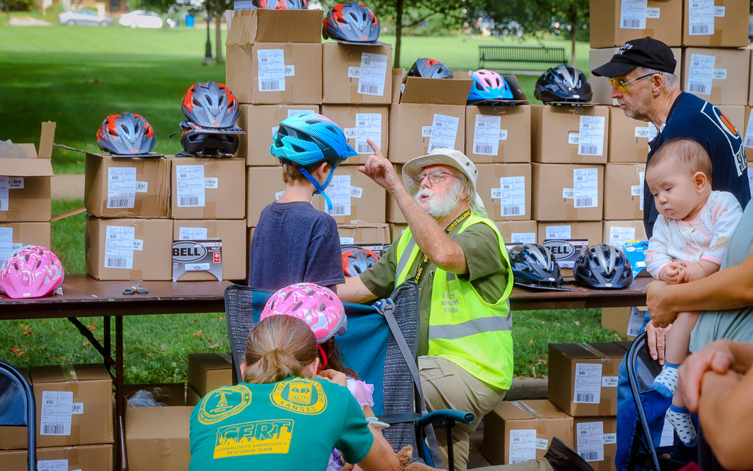 Photos: Lawrence Back to School Safety Fair returns – The Lawrence Times