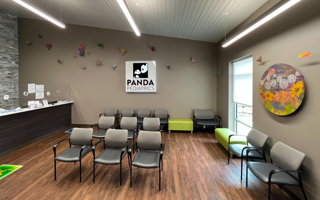 Panda Pediatrics’ new art installation aims to reduce stress for ...