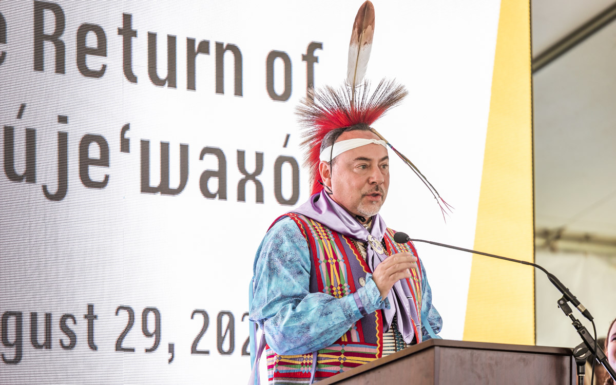 Celebration of Sacred Red Rock’s return to the Kaw Nation scheduled for ...