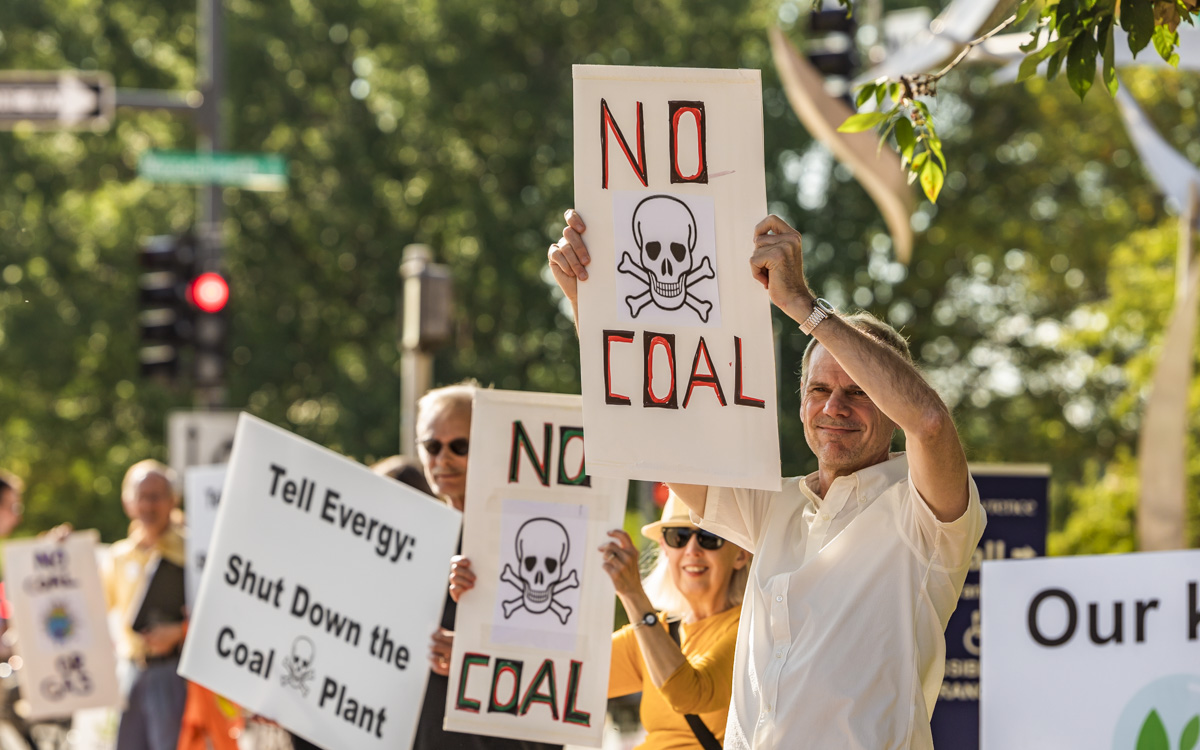 Lawrence rally calls for Evergy to close coal-fired plant – The ...