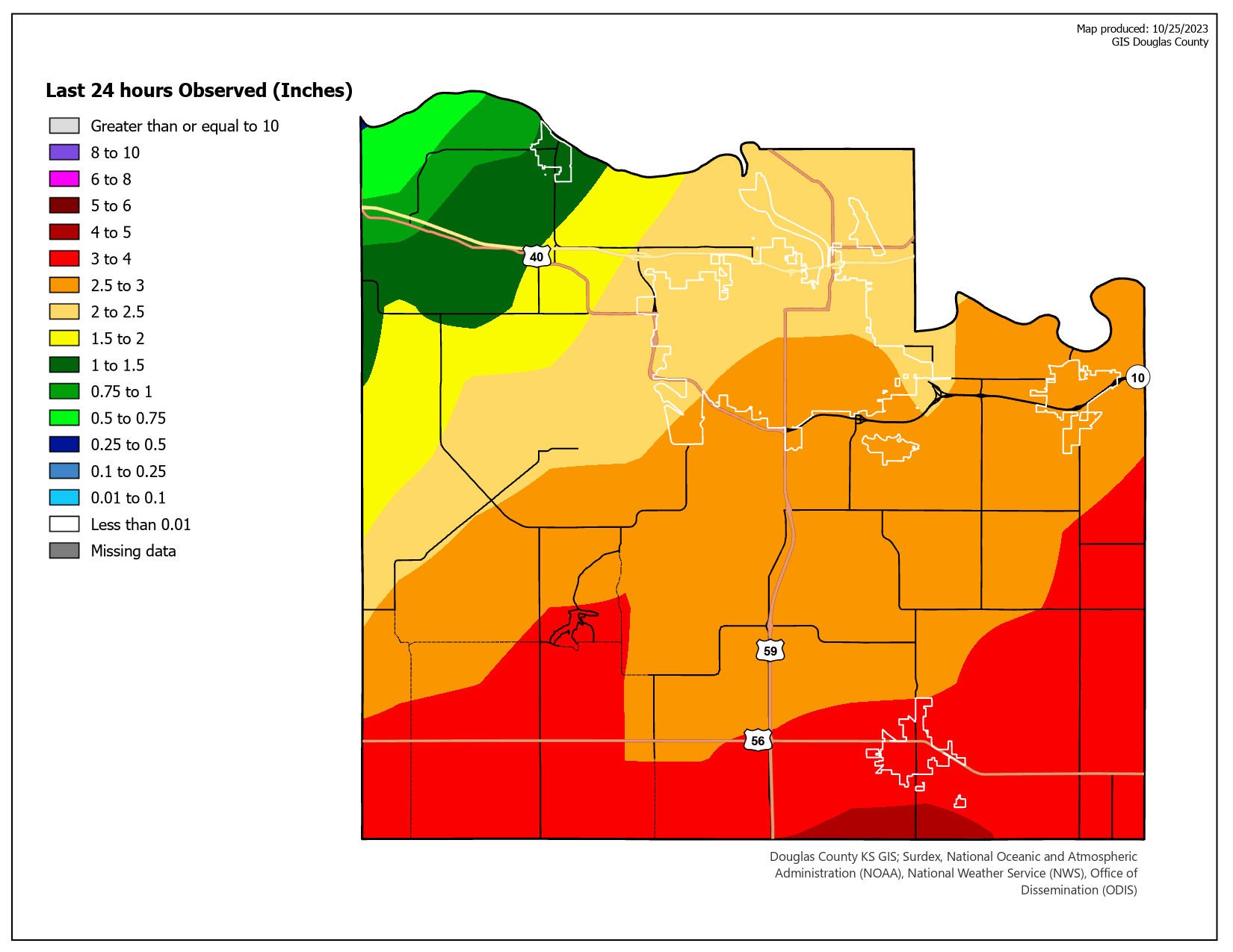 Heavy rain to be followed by cold temperatures over the weekend in ...
