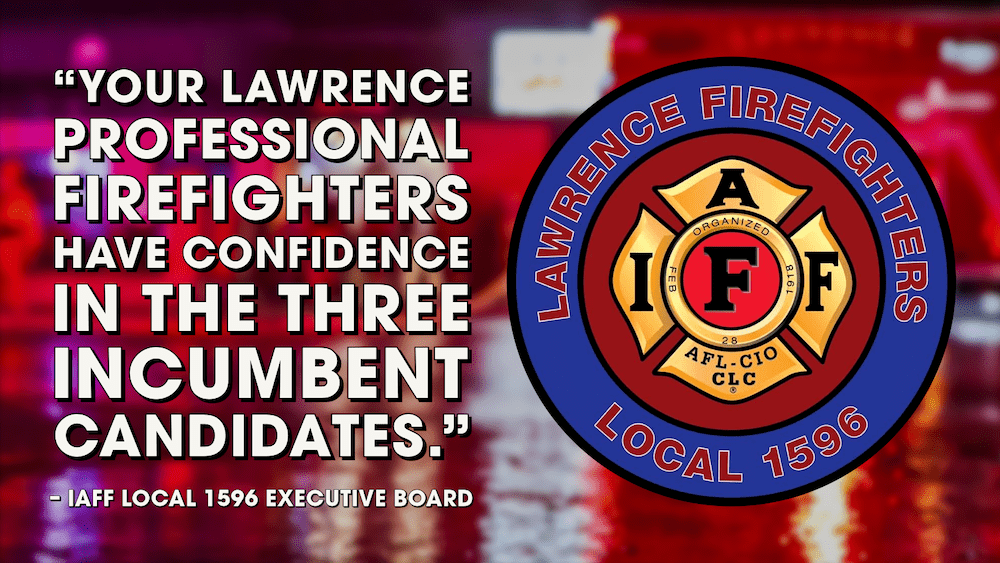 Lawrence Professional Firefighters: Incumbent city commissioners are ...
