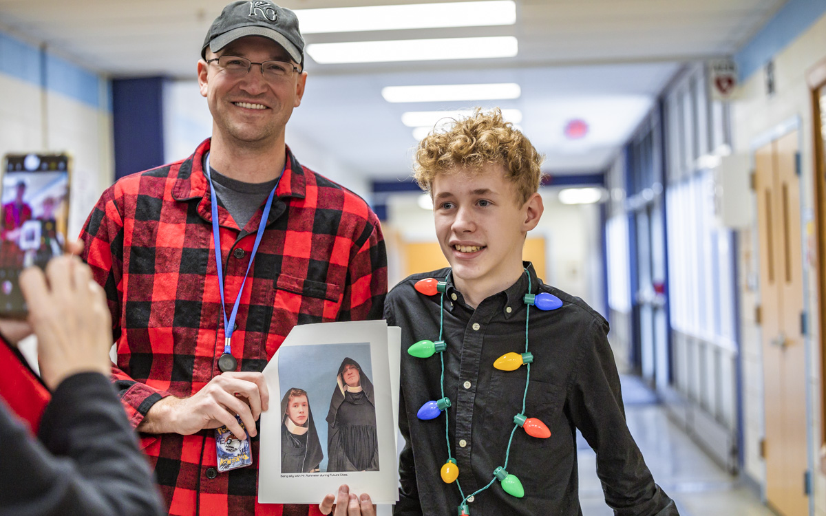 Caleb Rahmeier wins $5K teaching prize from Lawrence Schools Foundation ...