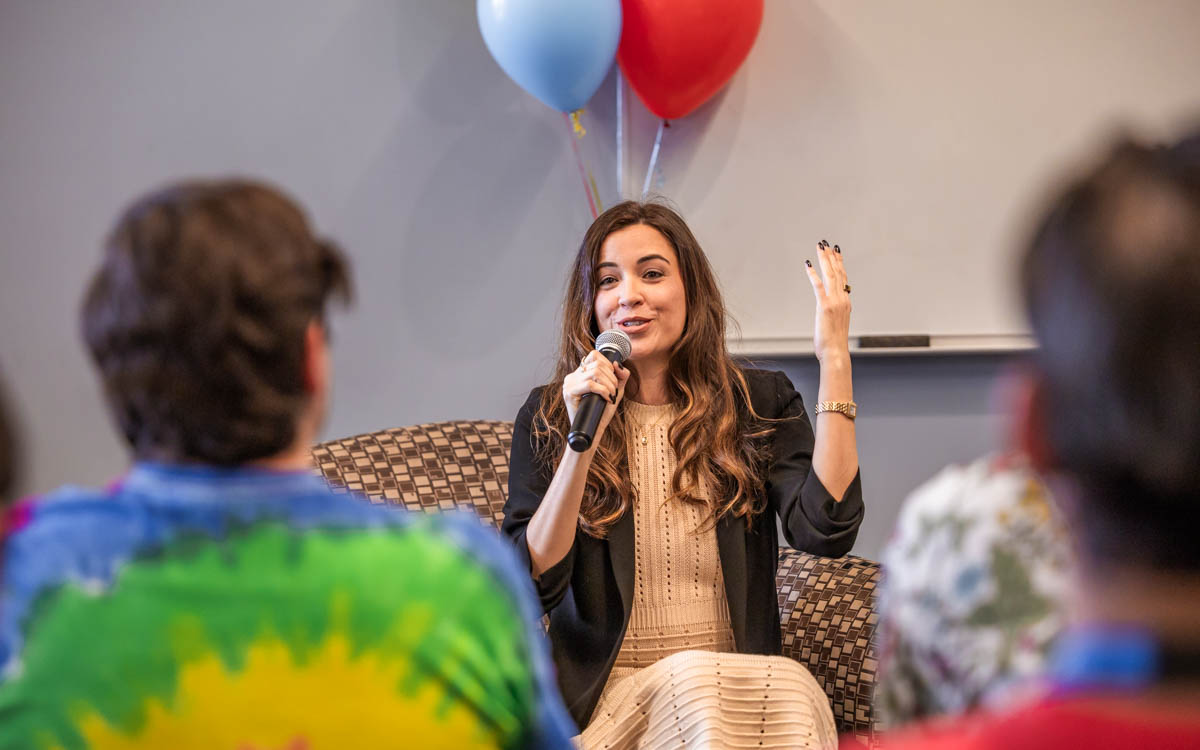 Author encourages first-generation Haskell, KU students to ‘show up for ...