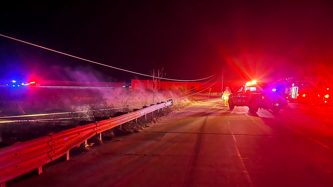 One person injured, power lines downed in crash in Lawrence – The ...