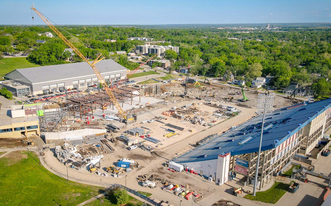 Despite ongoing construction, KU is still set to hold graduation at ...