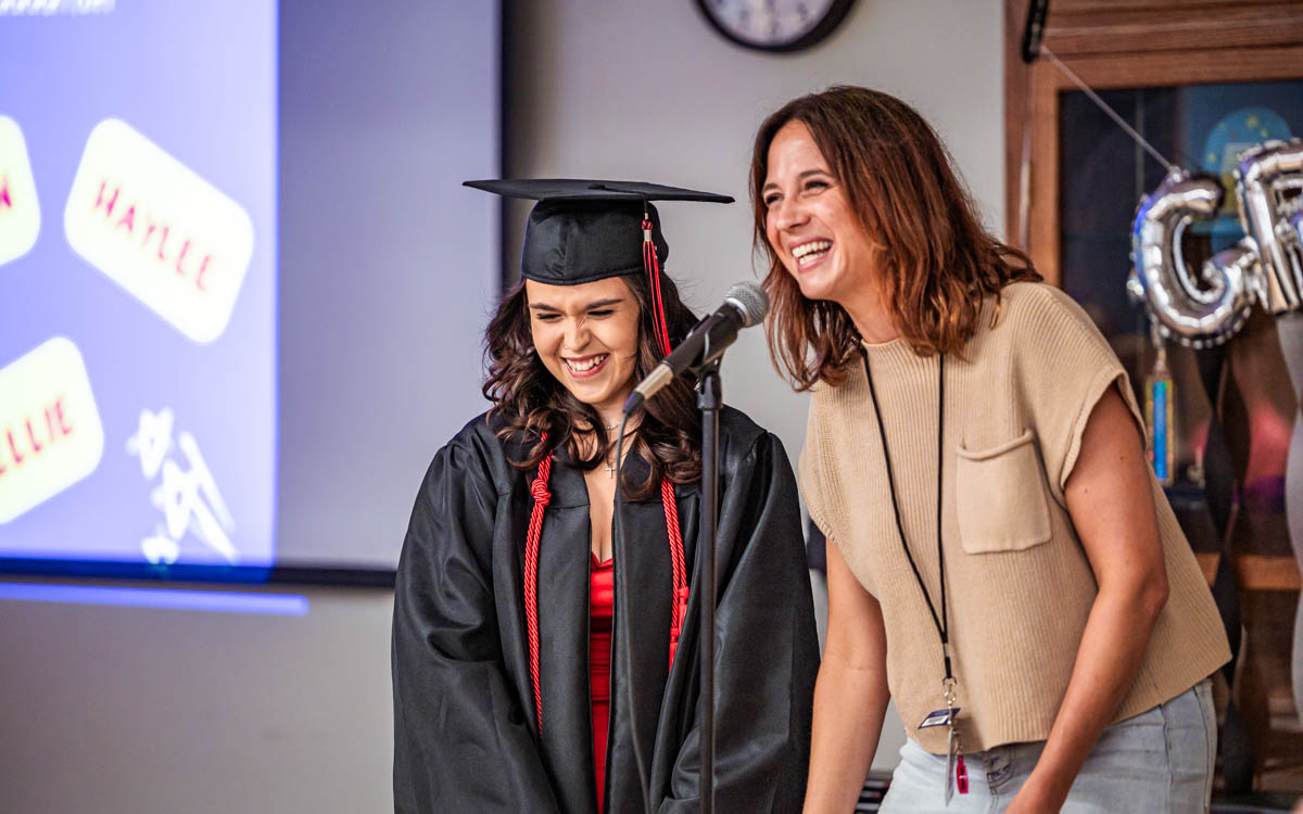 Students and community celebrate C-Tran, secondary therapeutic ...