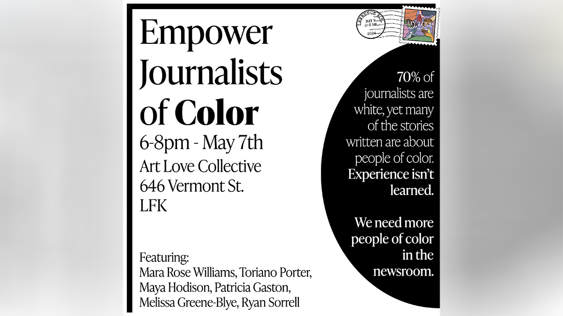 Lawrence event to highlight need for journalists of color – The ...