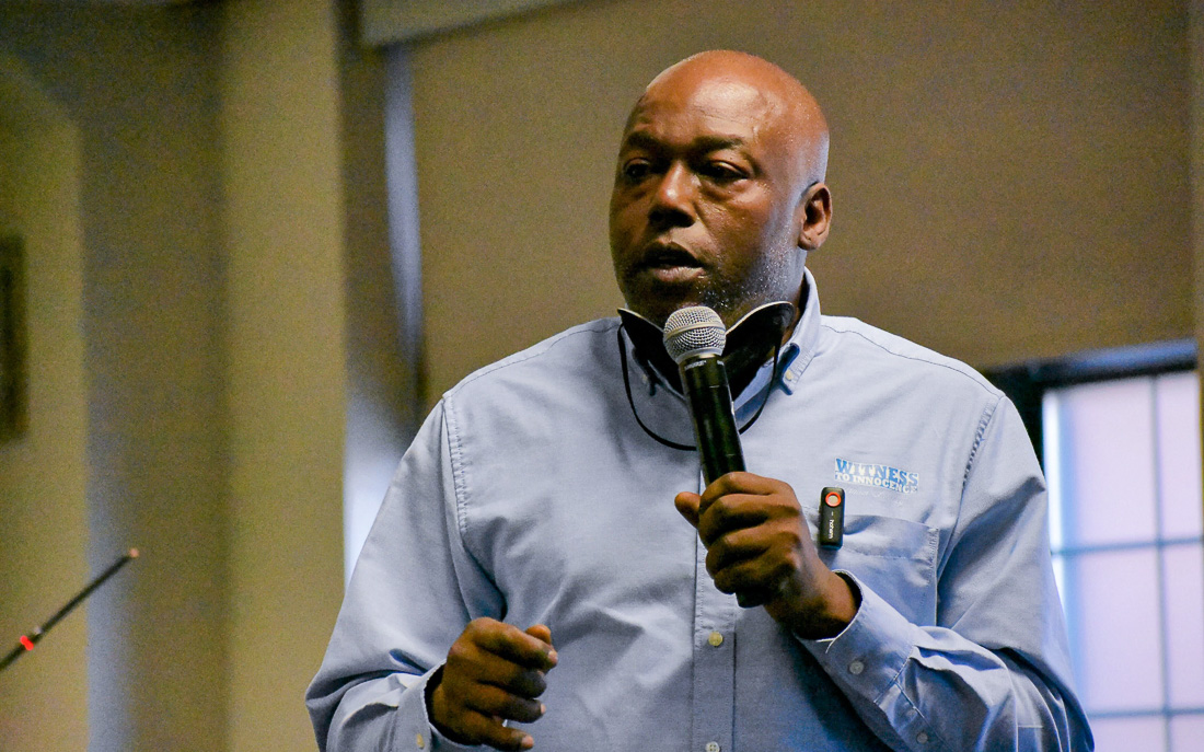 In Lawrence talk, death row exoneree calls for jurors to pay attention ...