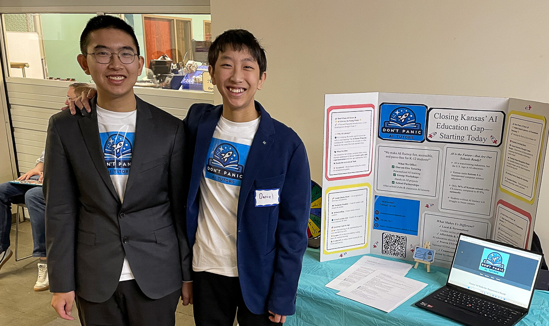 Lawrence brothers win entrepreneurship challenge for their AI tutoring ...