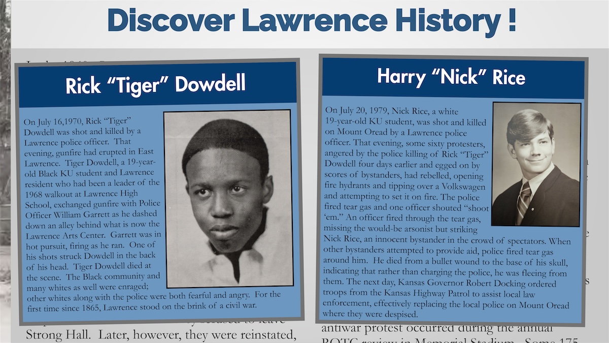 Lawrence board signs off on markers to honor teens killed by police in ...