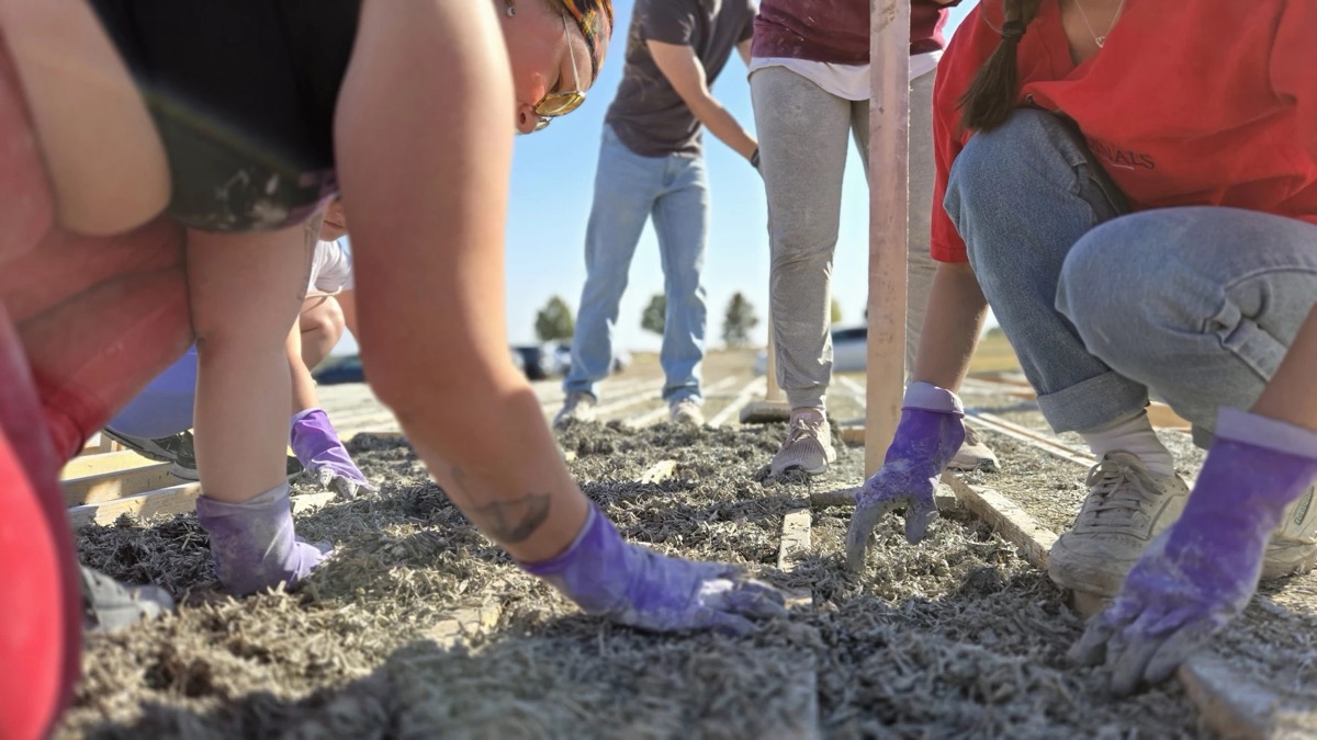 This Kansas house being built with hemp is designed to keep down ...